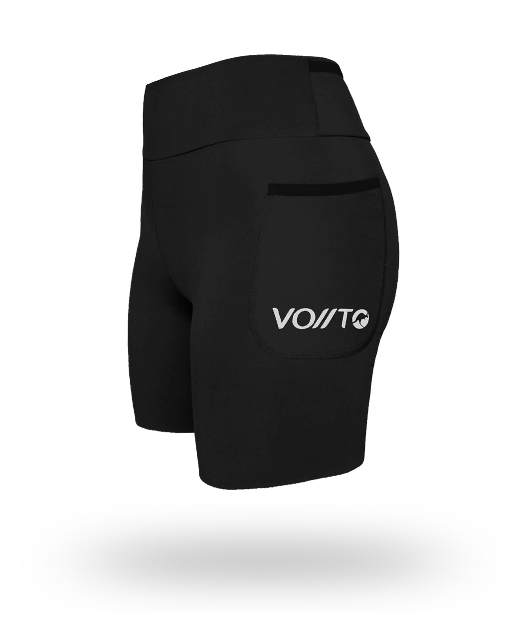 Short Pro Running Dama Largo Negra – Tu tienda Voiito